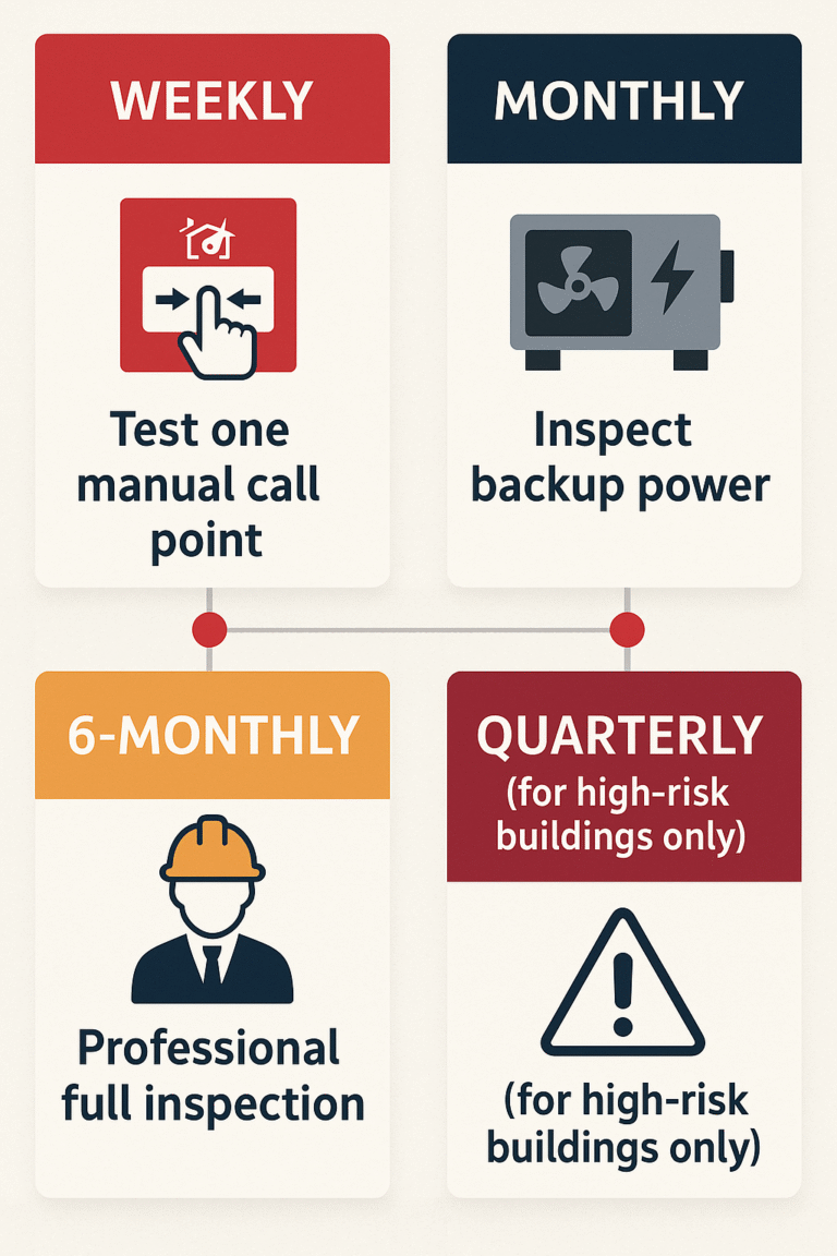 How Often Should Fire Alarms Be Tested? | Fire Safety Compliance UK