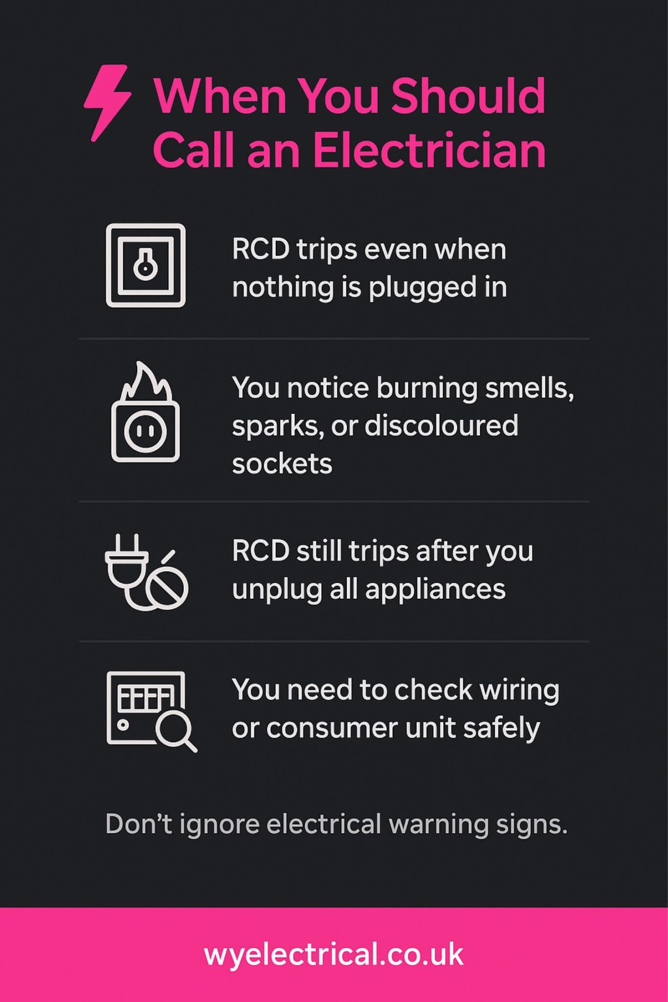 RCD Switch Keeps Tripping? Guide to RCD Controlled Circuits